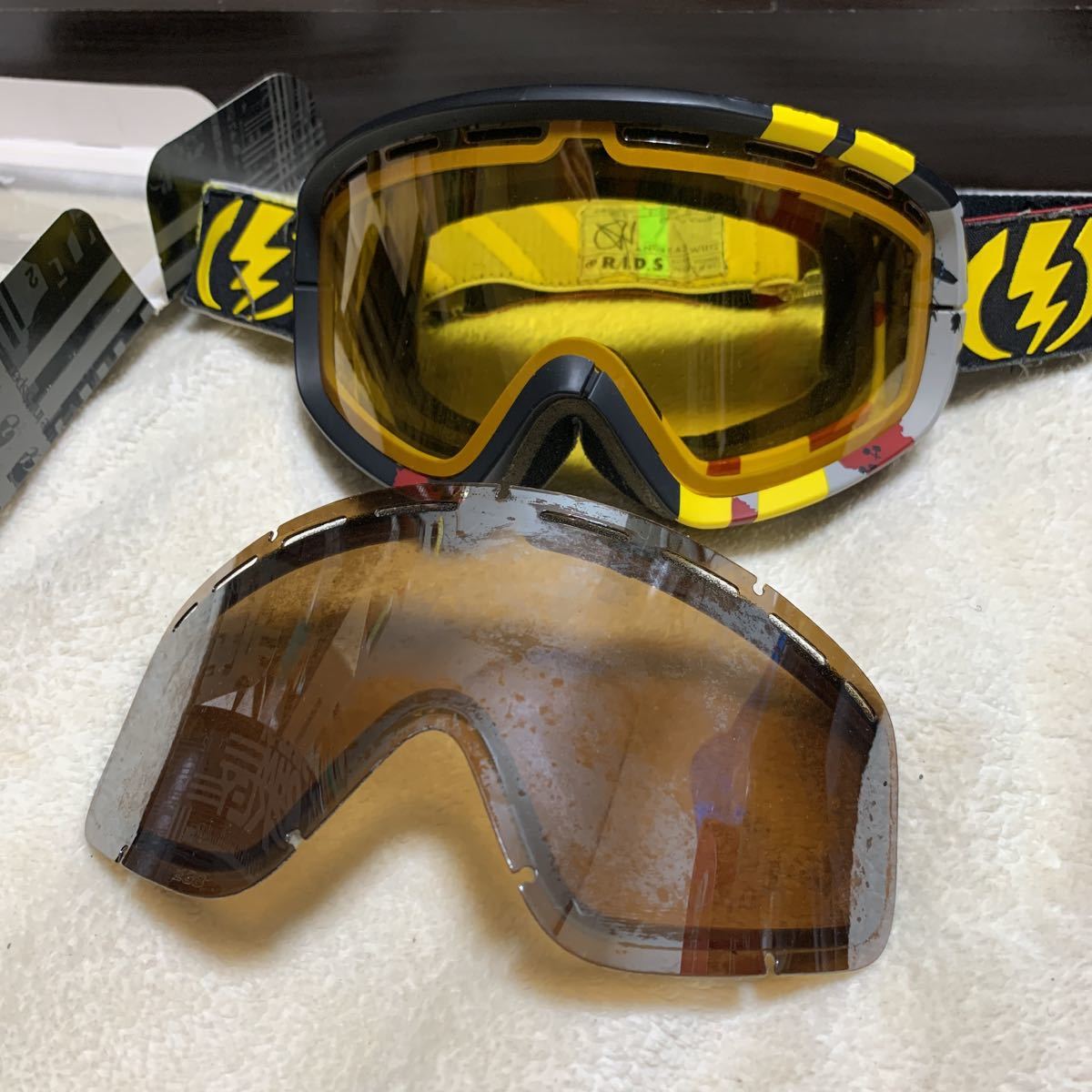 エレクトリック ゴーグル ELECTRIC EG1012800 EGB2 BSRC ANDREAS WIIG Bronze / Silver ...