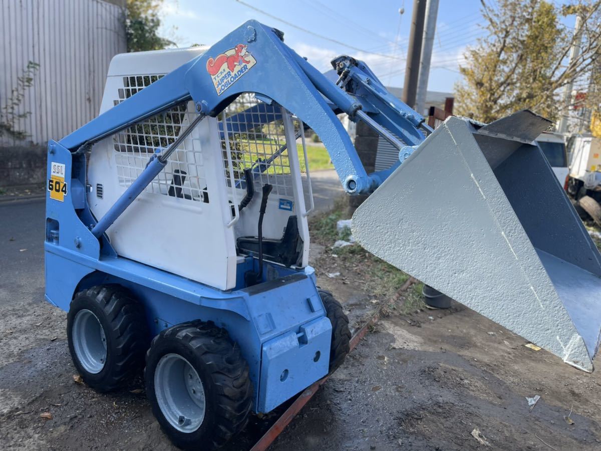 売り切 Bobcat TCM SSL 604 4WD ミニホイールローダー 千葉県富里の落札情報詳細 - Yahoo!オークション落札価格検索 オークフリー