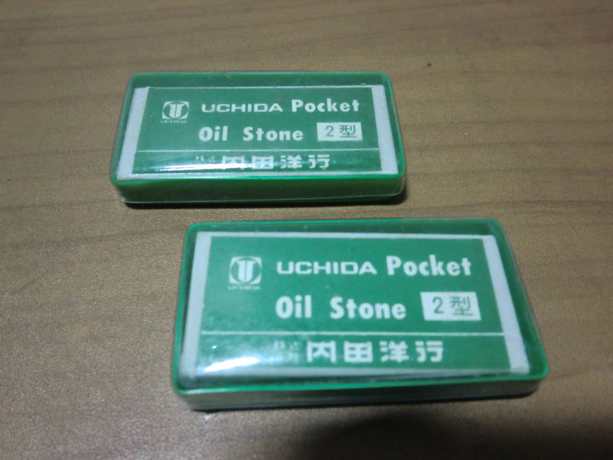 【新品】UCHIDA Pocket oil Stone 2型 内田洋行 ポケットオイルストーン 2型 2個の落札情報詳細 - Yahoo ...