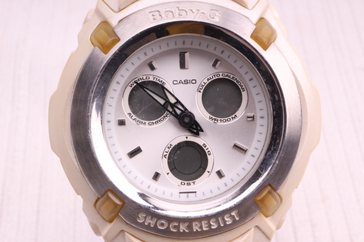 CASIO カシオ Baby-G SHOCK RESIST 3786 BG-63LV レディース 腕時計 動作未確認 1947の落札情報詳細 ...