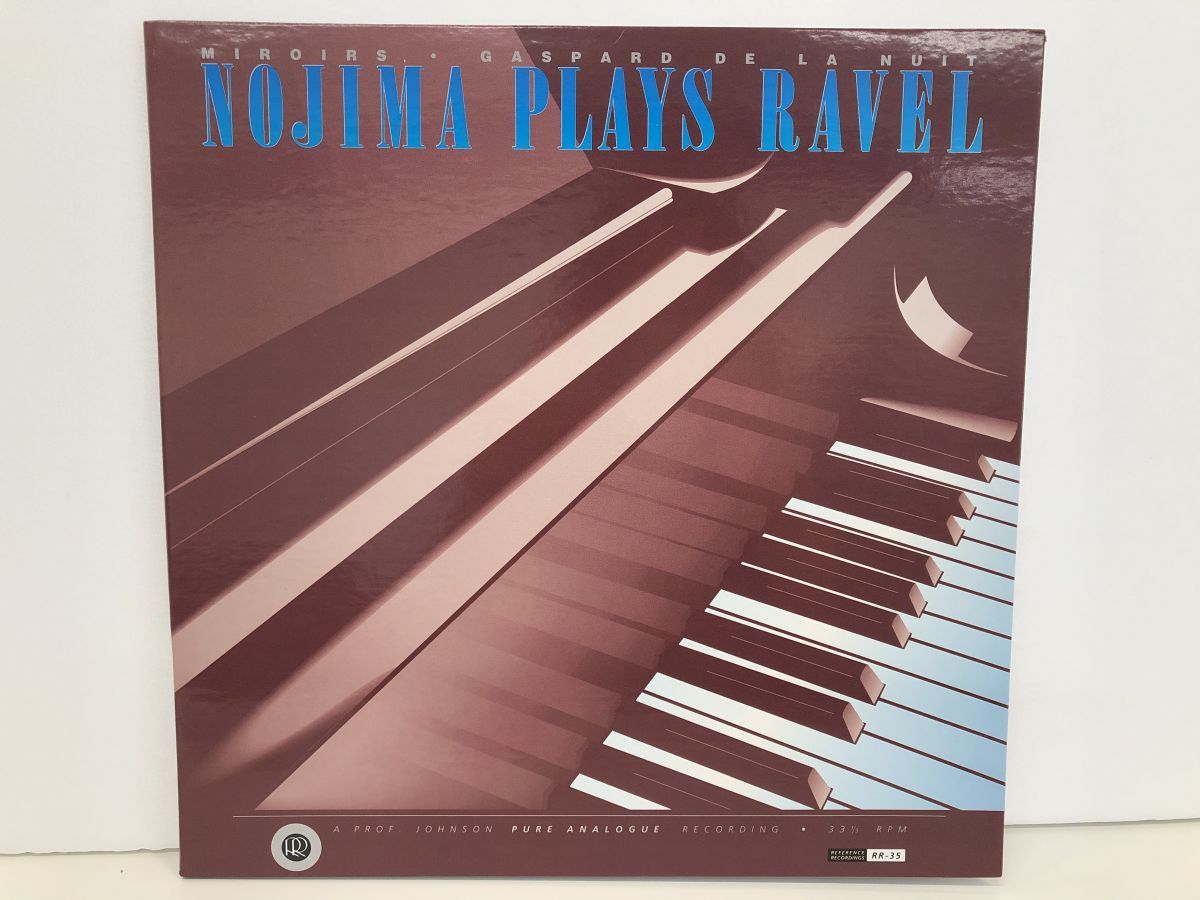LPレコード/NOJIMA PLAYS RAVEL/野島稔 モーリス・ラヴェル/REFERENCE RECORDINGS/RR-35【M005 ...
