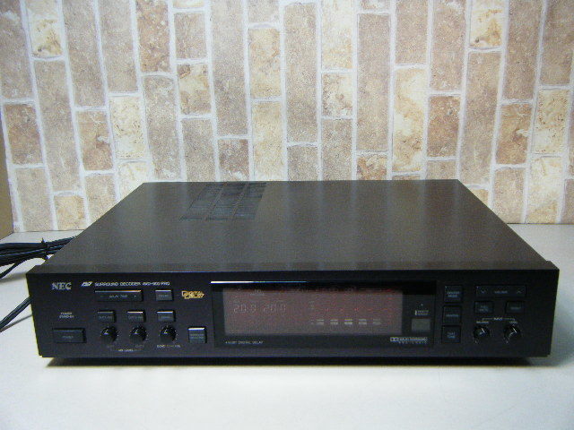 3ま71 NEC AVD-900 PRO サラウンド デコーダー AV SURROUND DECODER アンプ オーディオ機器 ドルビープロ ...