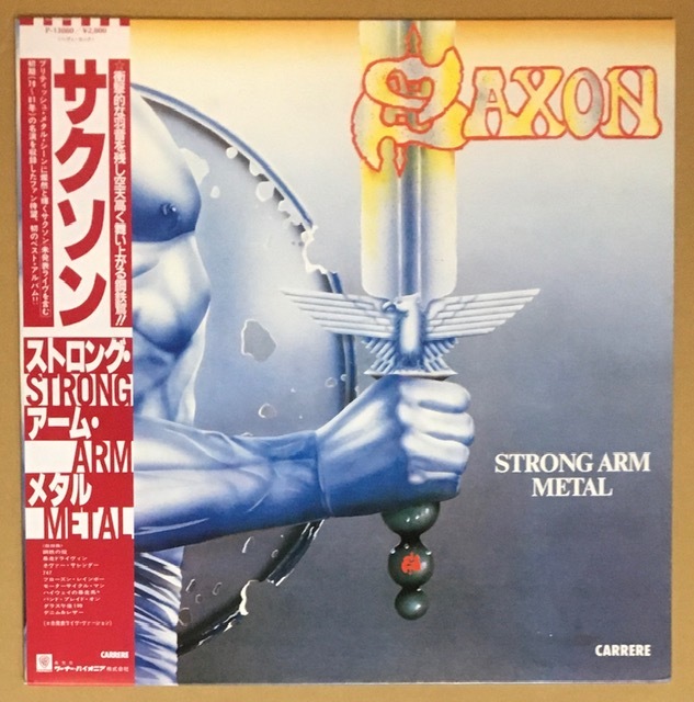 激レアLP/帯付き国内盤/Saxon/NWOBHM/Led Zeppelin・Black Sabbath・Judas Priest・Iron ...