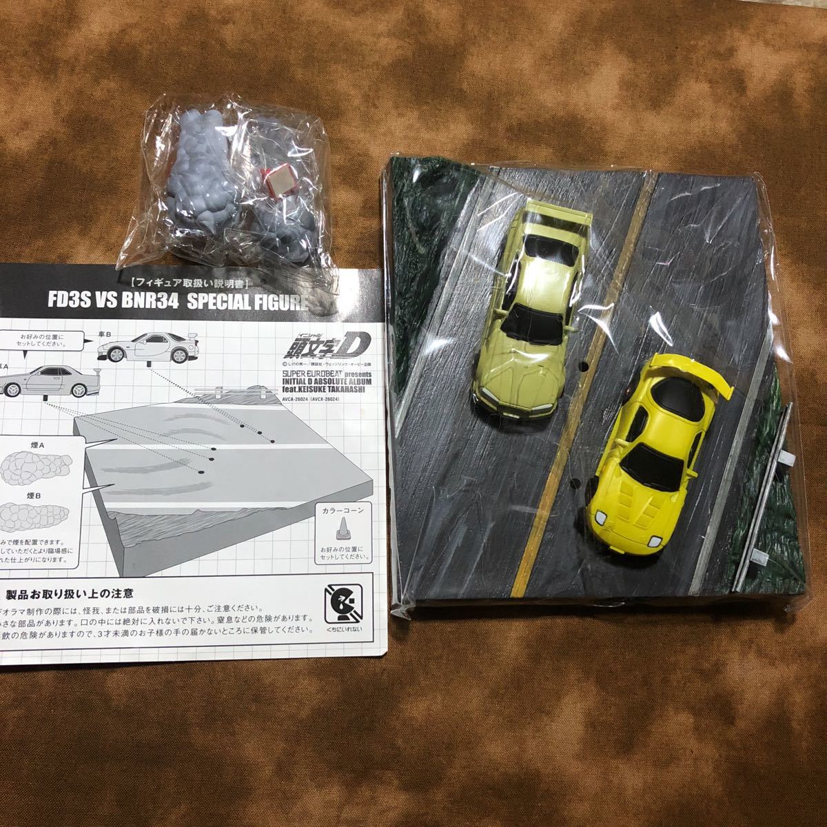 頭文字D ジオラマ フィギュア FD3S vs BNR34 即決の落札情報詳細 - ヤフオク落札価格検索 オークフリー