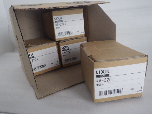 【新品】LIXIL INAX 電磁弁 A－2201 廃盤品 4個セット 未使用の落札情報詳細 - Yahoo!オークション落札価格検索 オークフリー