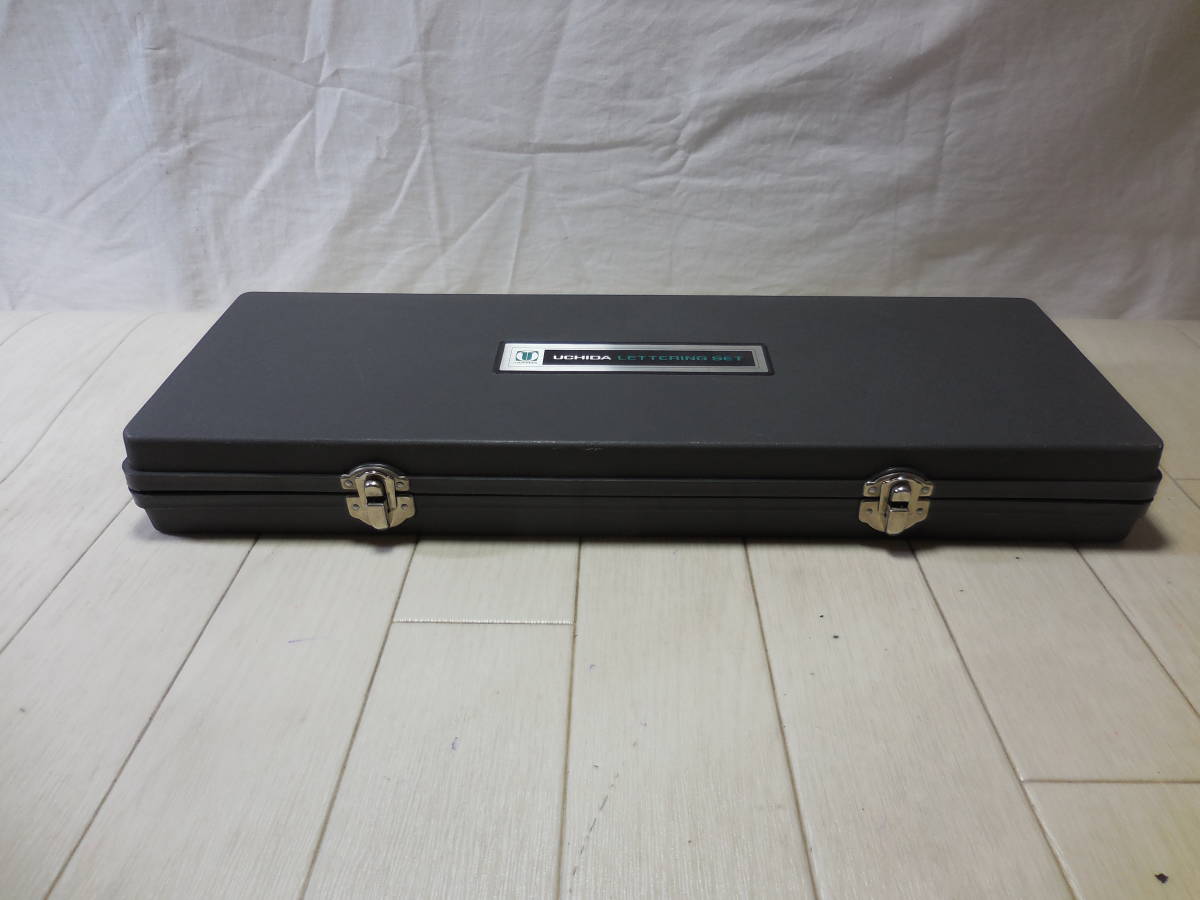 A1☆UCHIDA LETTERING SET レタリングセット 製図 定規 【未確認】の落札情報詳細 - Yahoo!オークション落札価格検索 オークフリー