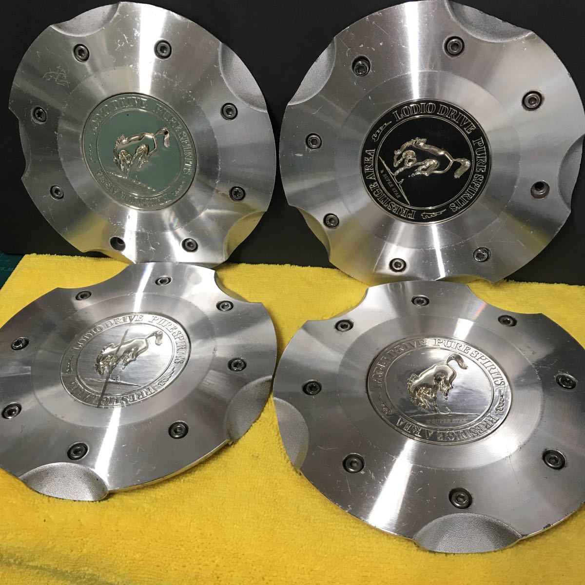 L042018 LODIO DRIVE ロデオドライブ センターキャップ ホイールセンターキャップ 4枚セット★の落札情報詳細 - Yahoo ...