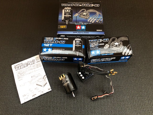 TAMIYA タミヤ TBLE-01 ブラシレスアンプ TBLM-01 12T ブラシレスモーター セット 中古☆★の落札情報詳細 - Yahoo!オークション落札価格検索 オークフリー
