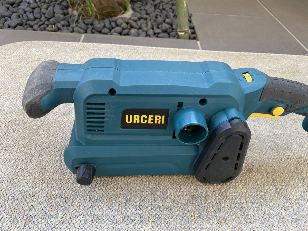 URCERI ベルトサンダー 700W 電動サンダー 6段変速 研磨ベルト付きの落札情報詳細 - ヤフオク落札価格検索 オークフリー
