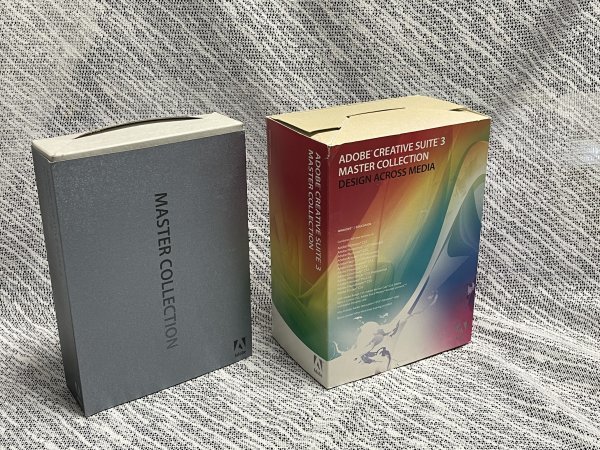Adobe Master Collection CS3 + CS4 for Windows アカデミック版 パッケージ一式 シリアルナンバー ...
