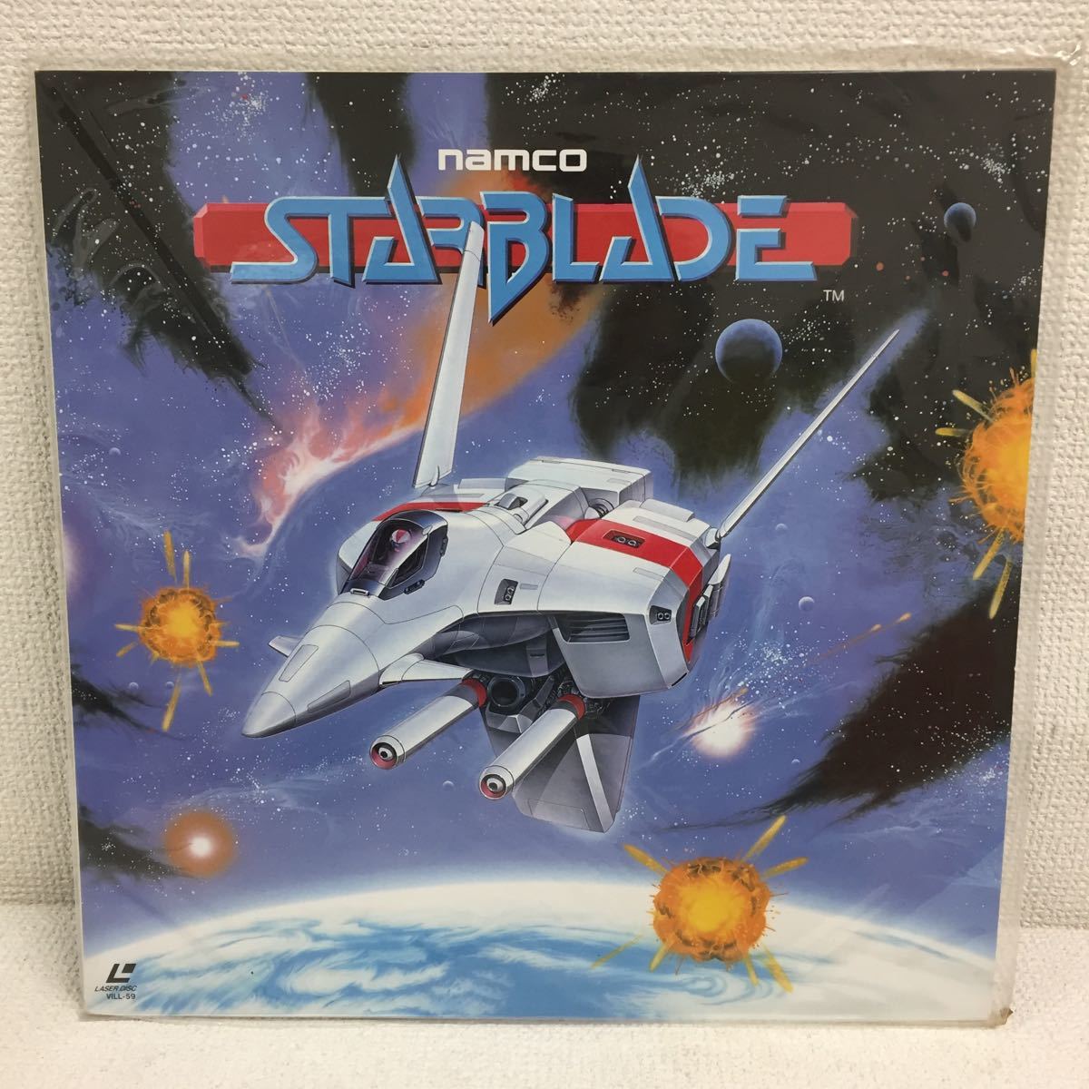 I0527A2 スターブレード STARBLADE namco LD レーザーディスク ビクター ナムコ ゲーム 3D シューティング 機動惑星 宇宙 戦士 兵器の落札情報詳細 - ヤフオク ...