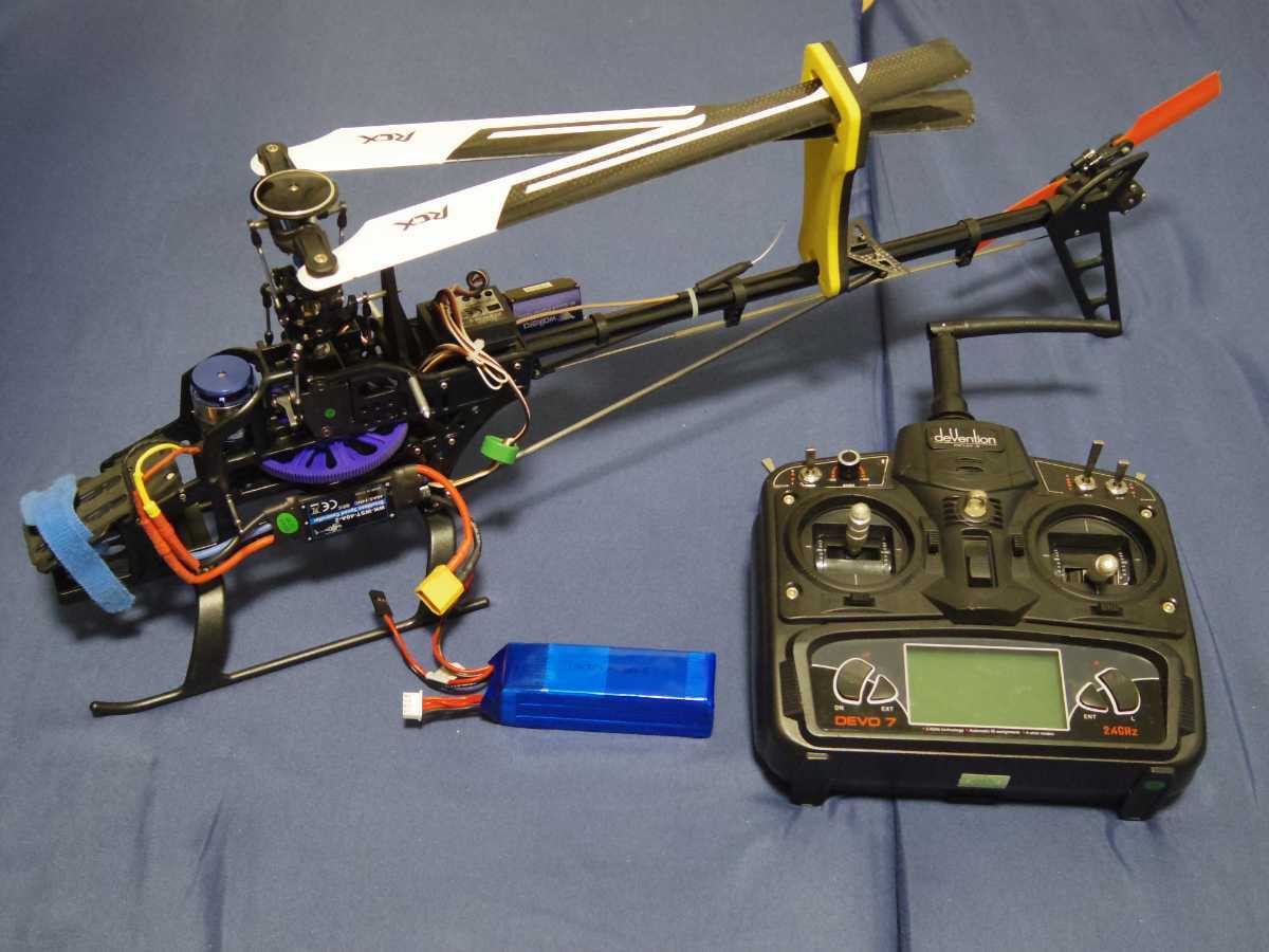 ワルケラ walkera v450d03 ラジコン ヘリコプター 純正メカ プロポ バッテリー付き アライン align t-rex trex ...