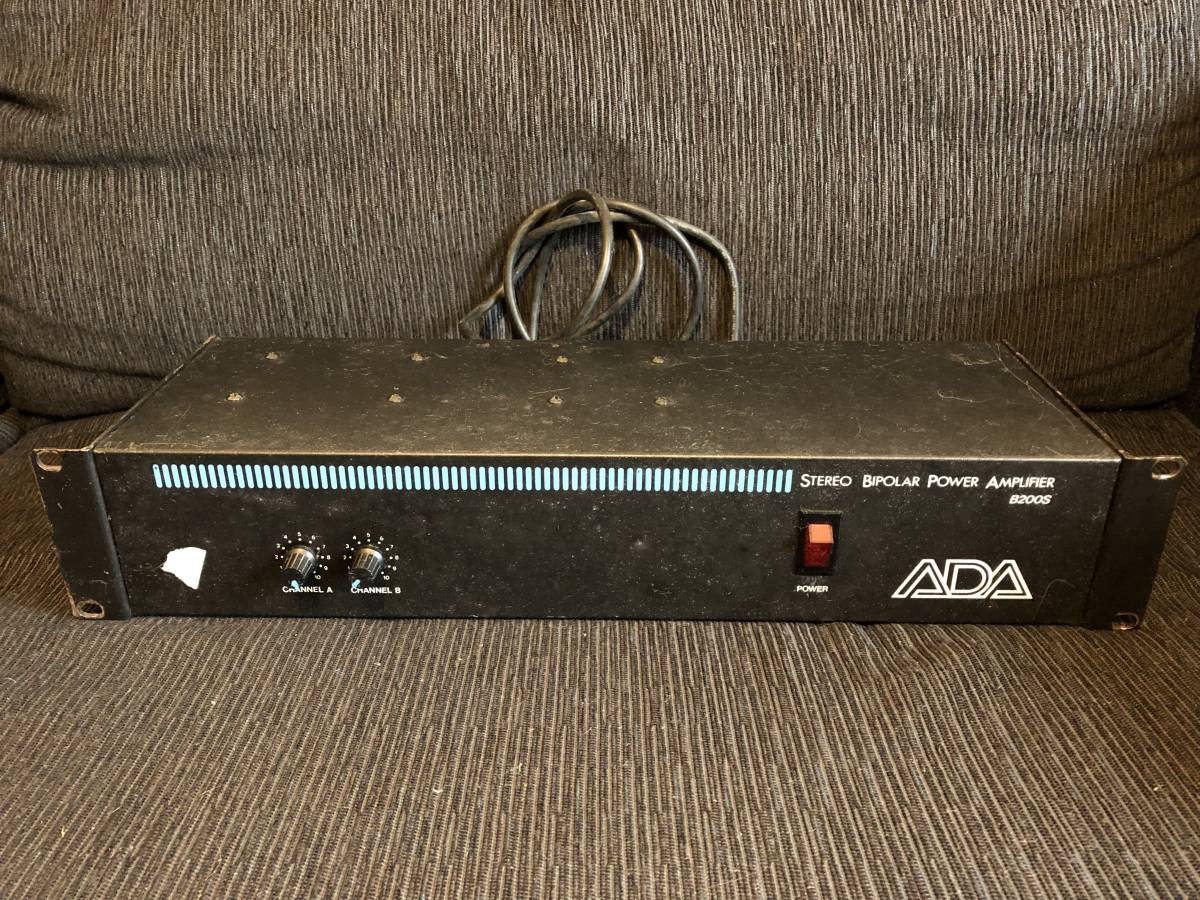 ADA B200S パワーアンプ 通電確認のみ 現状品 ジャンクの落札情報詳細 - ヤフオク落札価格情報 オークフリー