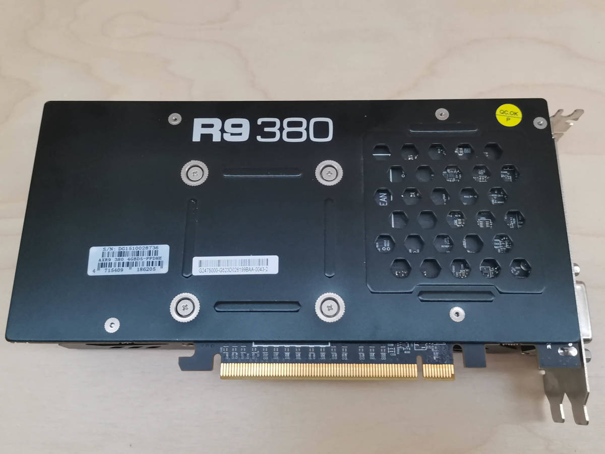 PowerColor AMD Radeon R9 380 中古動作品 送料無料 の落札情報詳細| ヤフオク落札価格情報 オークフリー