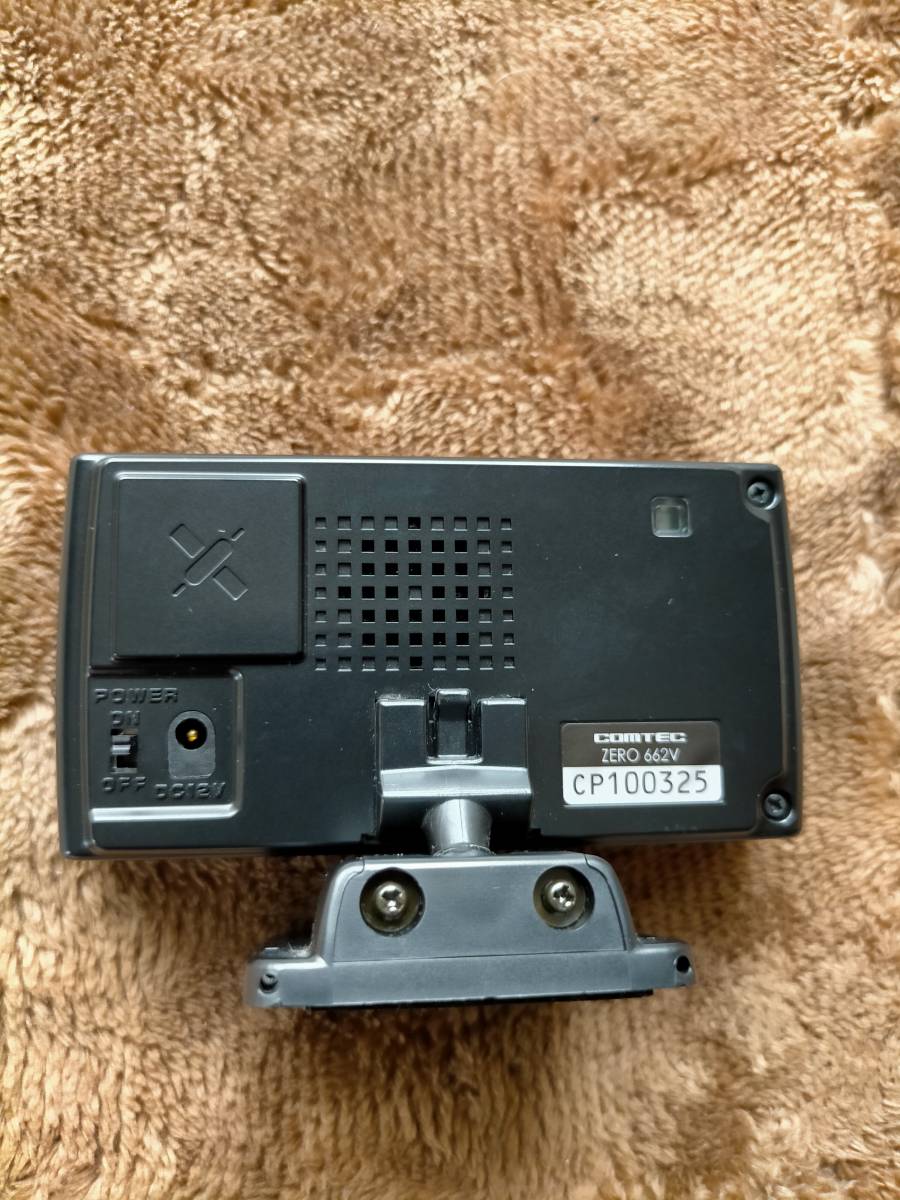 【傷や汚れあり （詳細）】コムテック ZERO 662V GPS レーダー探知機 COMTEC 3.0 インチ 画面 クリア ライン パネル 高性能 CPU オプション ZR-01 直接配線 ...