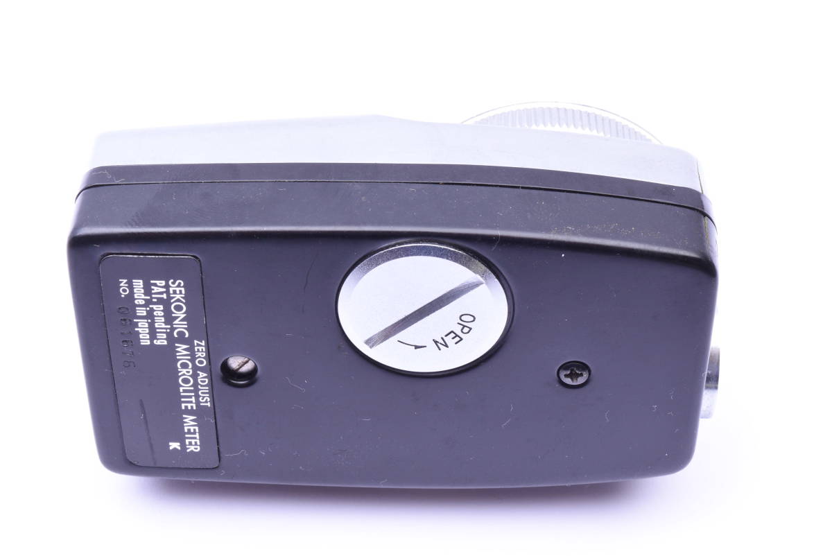 【傷や汚れあり】露出計 SEKONIC MICROLITE METER 現状品 #95900 mn210830の落札情報詳細 - Yahoo ...