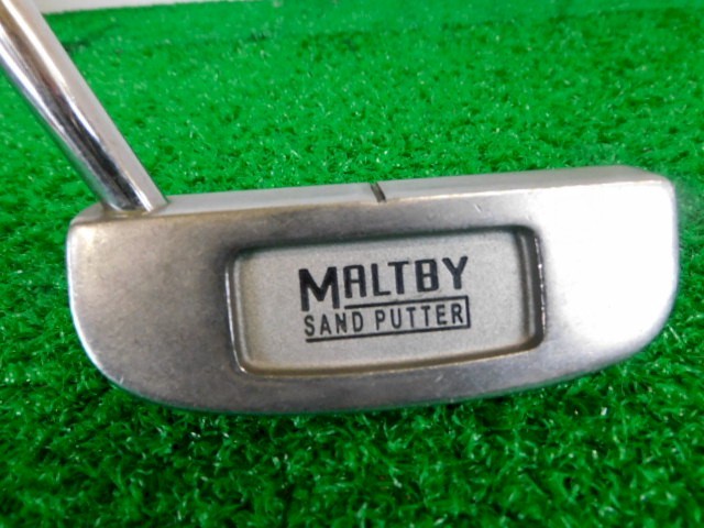 729n8★MALTBY モルトビー SAND PUTTER サンドパター チッパー グリップ GOLF PRIDE 約35インチ 右利き用 ...
