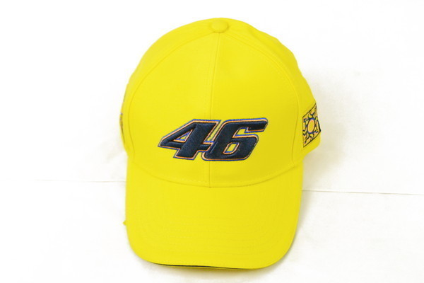 【未使用】送料無料 60%OFF 新品 VR46 ヴィアール 46 キャップ HOT55 フリーサイズ イエロー メンズ 帽子 バレンティーノ ...
