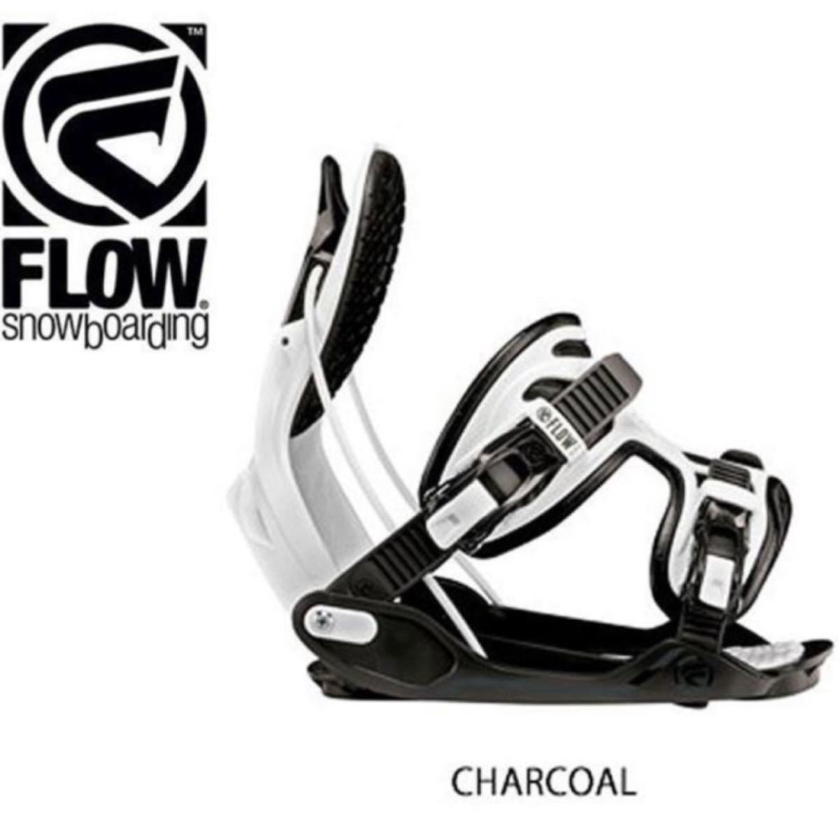 【未使用に近い】超美品 FLOW フロー ALPHA WHT Mサイズ スノーボードビンディング カービング ホールド性能抜群 バインの落札 ...