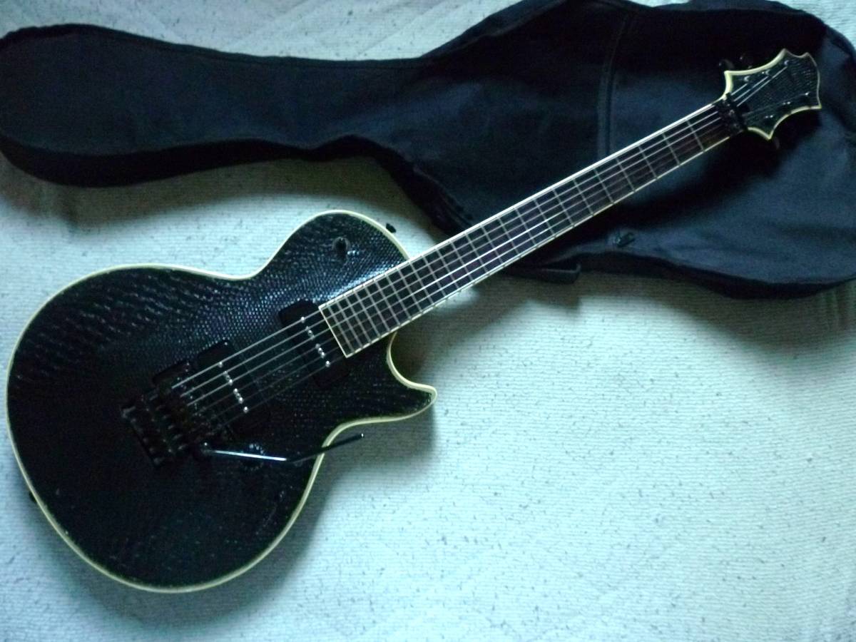 【傷や汚れあり】生産完了モデル Edwards E-CL-90V Luna Sea SUGIZO MODEL PYTHON MOD. P90 ...