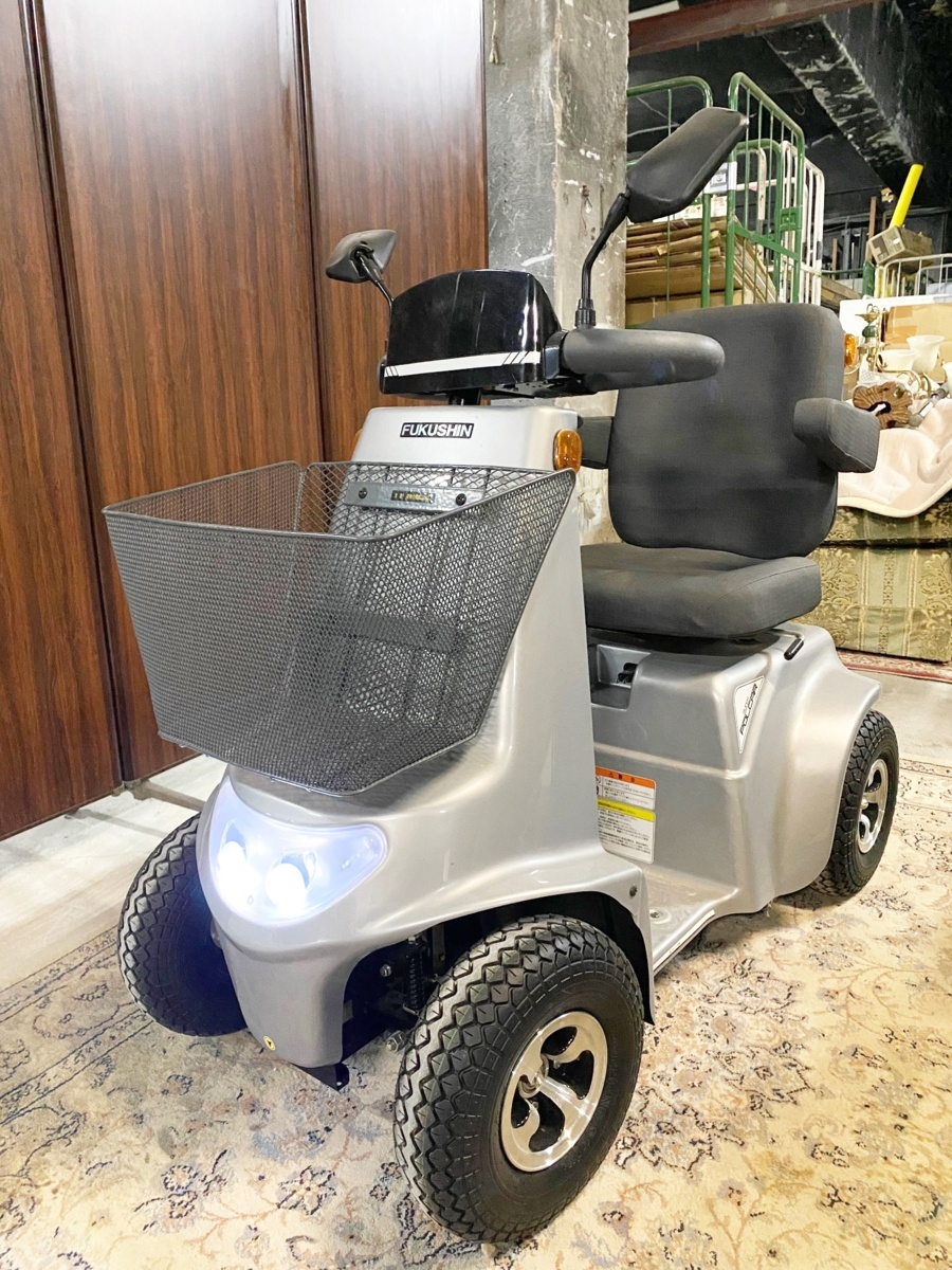 【傷や汚れあり】セニアカー シニアカー 4輪カート 電動カート 電動スクーター 福伸電気 SUPER POLCAR スーパーポルカー SPX-4300N 中古 売り切り の落札情報詳細 ...