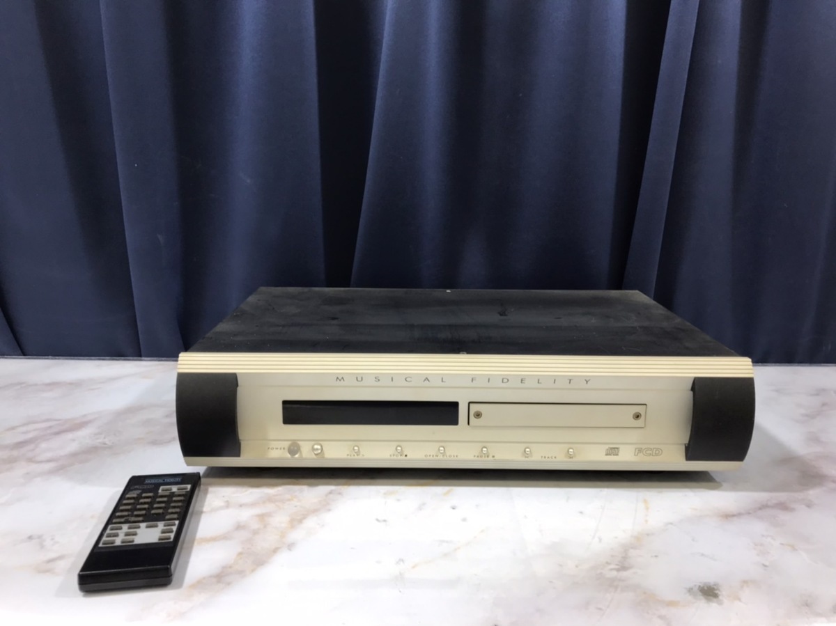 【中古】【動作確認済み】MUSICAL FIDELITY CD1 (ミュージカルフィデリティ)/CDプレーヤー 10th アニバーサリー 特別 ...