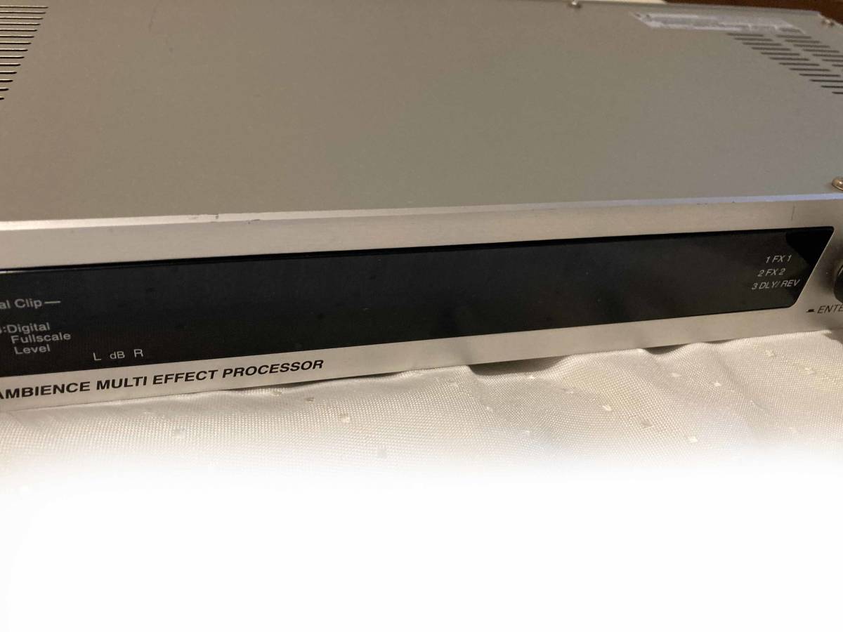 【やや傷や汚れあり】♪レア♪KORG AM8000R Ambience Multi Effect Processor 空間系 リバーブ ...