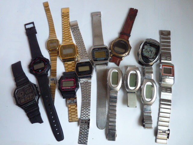 【目立った傷や汚れなし】ジャンク13こ カシオ casio デジタルLA-200/PHYS STR-400J/GMW612W/B612W ...