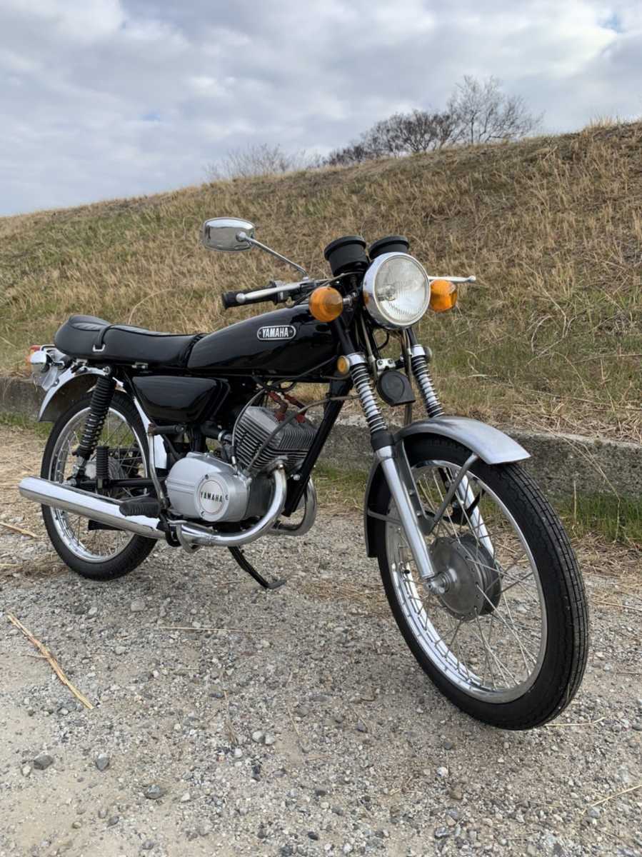 ヤマハHS90 快音旧車 検索用； HS1 HX90 AT90 FS1 AS1 AX125 RD125 リトルツイン の落札情報詳細| ヤフオク落札価格情報 オークフリー