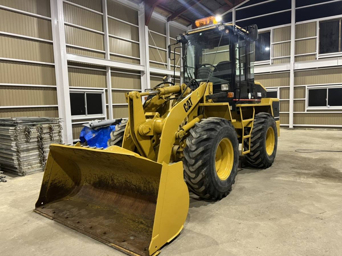 【傷や汚れあり】☆即戦力 車検満タン 点検整備済み スノープラウ付き CAT ホイールローダー 910G2 富山発☆ の落札情報詳細| ヤフオク落札価格情報 オークフリー