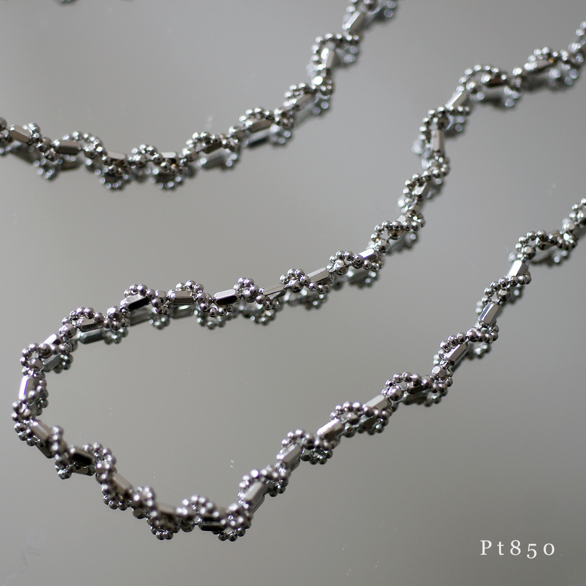 【目立った傷や汚れなし】美品 Pt 850 ツイスト デザイン ボール チェーン ヴィンテージ ネックレス 9.2g プラチナ ジュエリー レディース アクセサリーの落札情報詳細 - ヤフオク ...