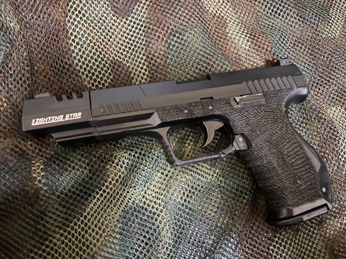 【傷や汚れあり】H&K USP？ S2S？ ライトニングスター エアコッキングガン ASGK 18禁 詳細不明 / S2S マルイ カスタム P99の落札情報詳細 - ヤフオク落札価格検索 ...