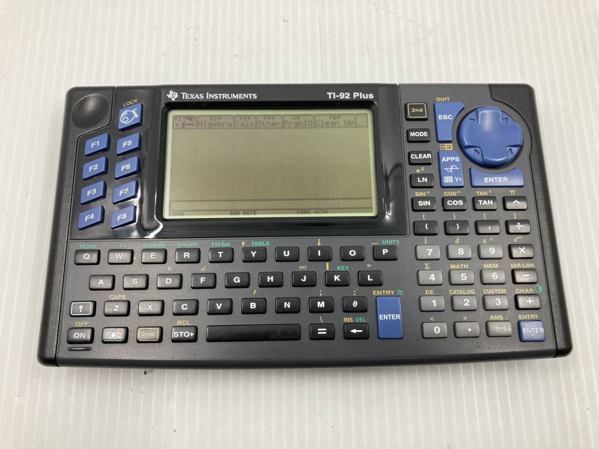 【傷や汚れあり】 複数入荷 TEXAS INSTRUMENTS TI-92 Plus 関数電卓 ジャンク品の落札情報詳細 - ヤフオク落札価格 ...