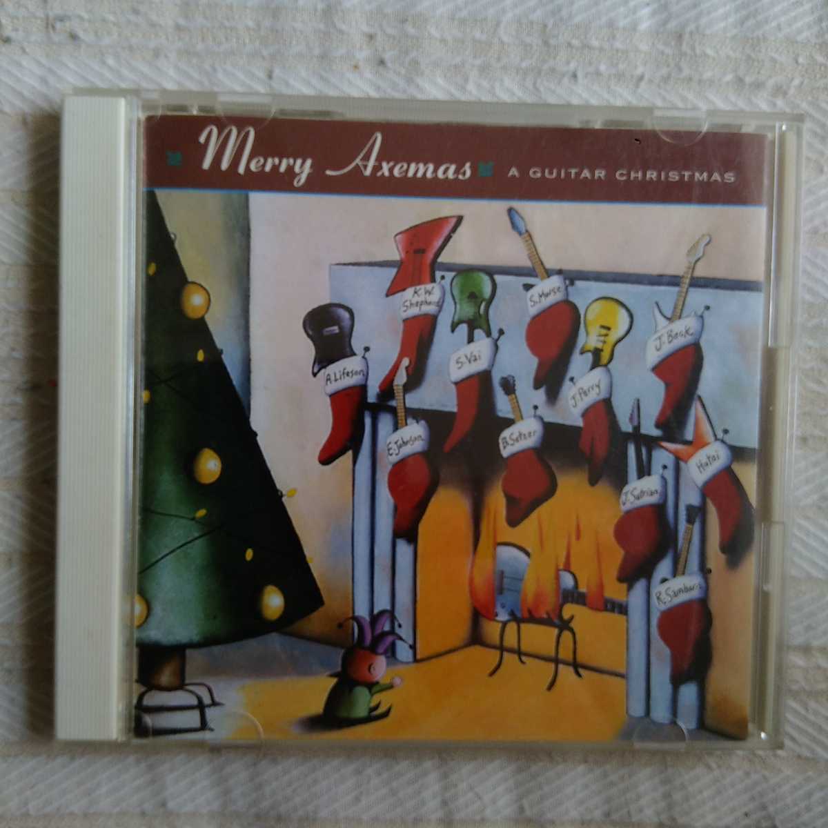 【目立った傷や汚れなし】★メリー・アックスマス 1&2★MERRY AXEMAS A GUITAR CHRISTMAS,VOLUME 1&2 ...