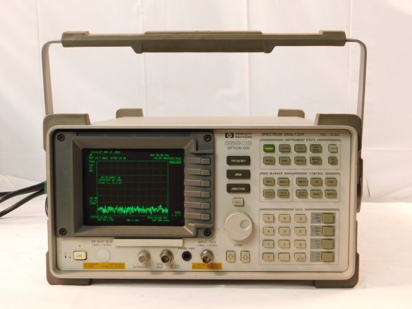 【傷や汚れあり】259★hp 8590B OPTION 0001 スペクトラムアナライザ SPECTRUM ANALYZER/ヒューレット ...