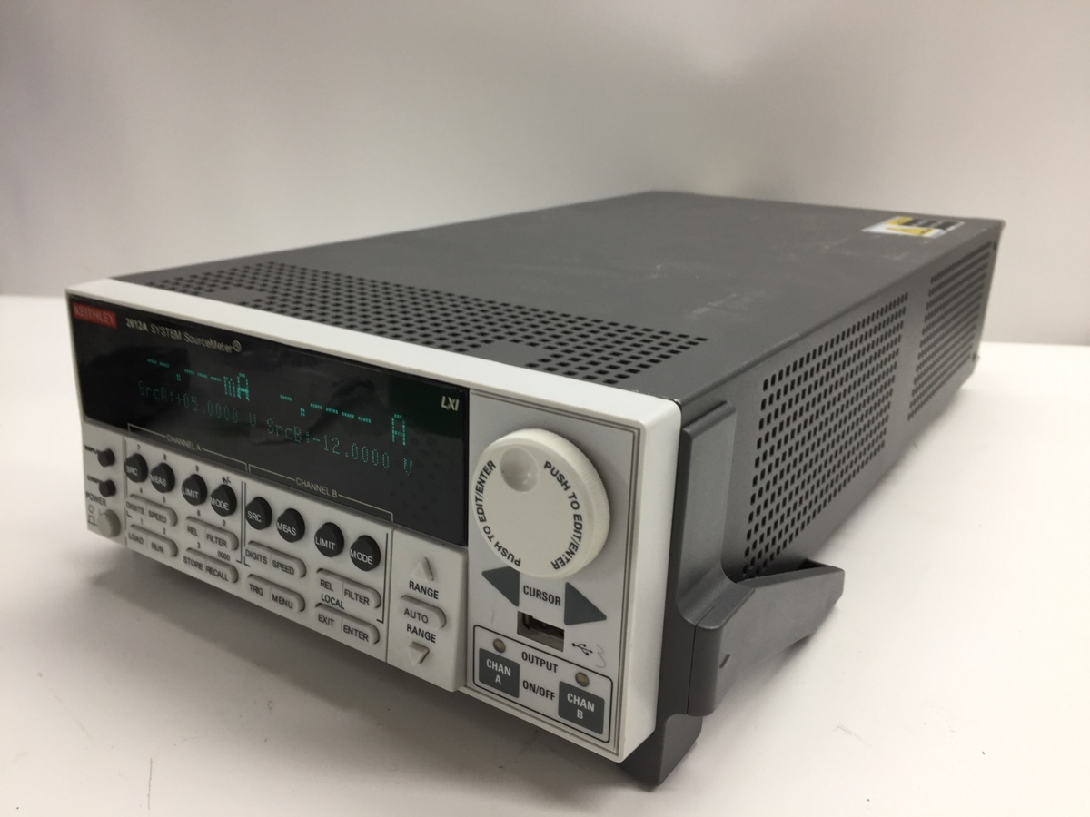 【傷や汚れあり】Keithley/ケースレー 2612A SYSTEM SoirceMeterデジタルソーステーブル/2600-TRIAX 3 ...