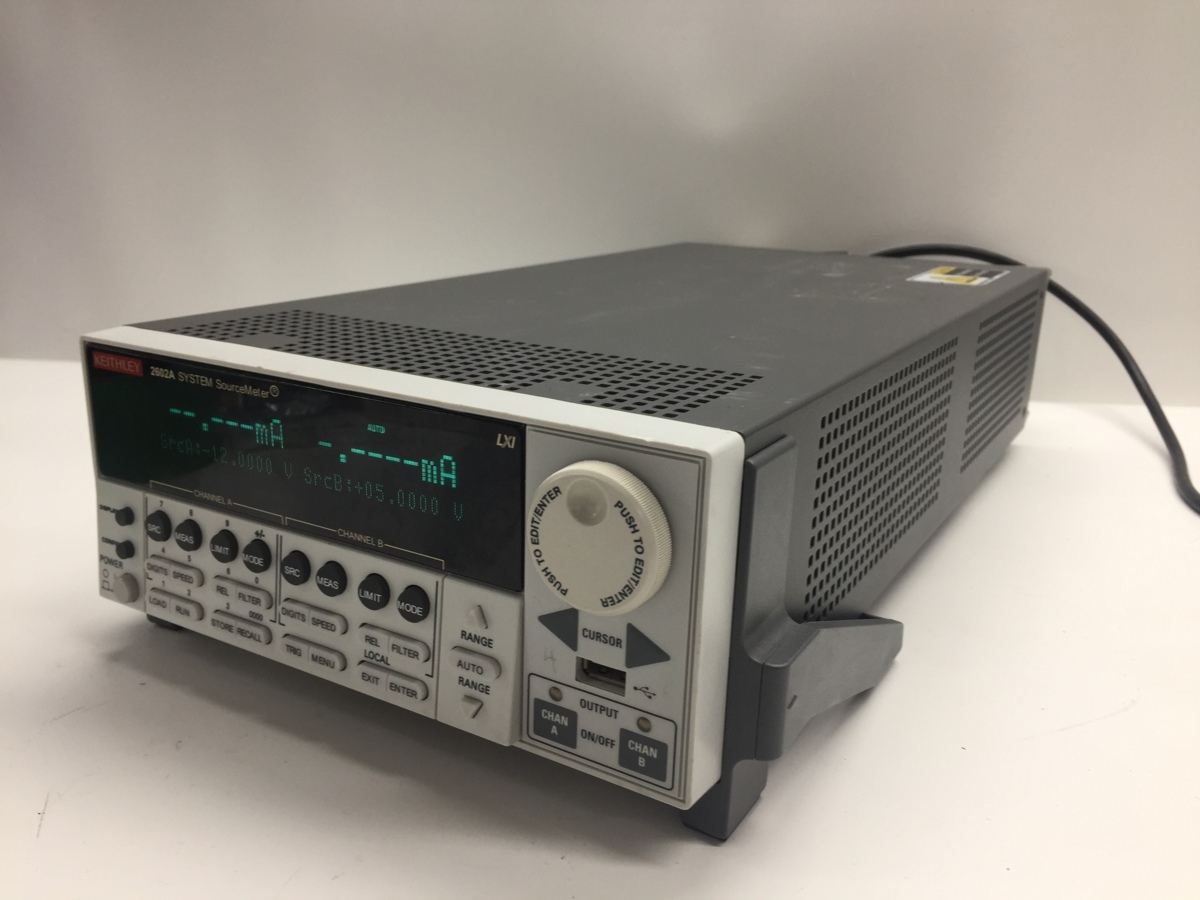 【傷や汚れあり】Keithley/ケースレー 2602A SYSTEM SoirceMeter/2600-TRIAX 3-Lug Triax ...