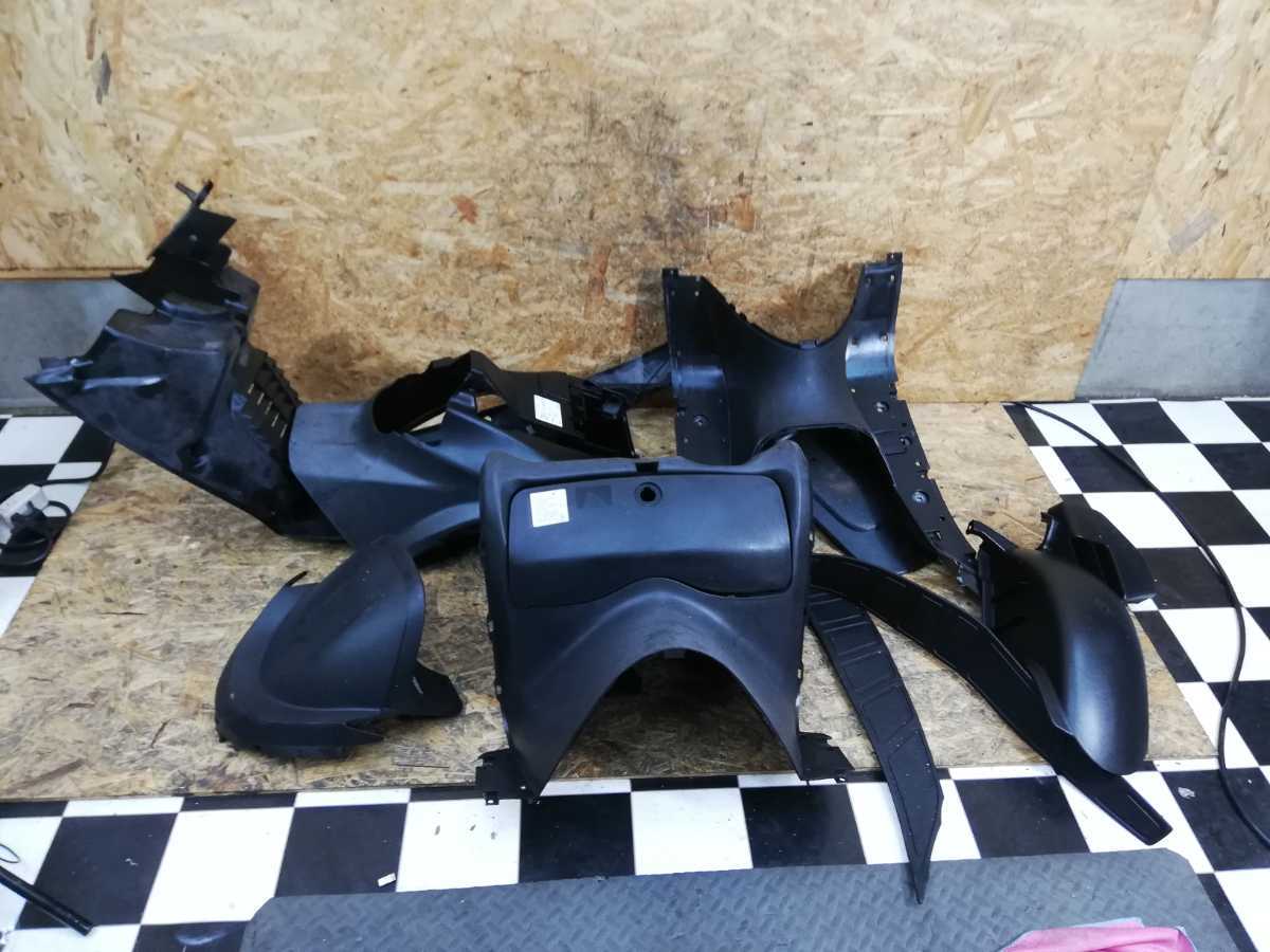 【傷や汚れあり】即配可 YAMAHA マジェスティ125 FI SE27 インナーカウルセット グローブボックス ステップボード 検索 ...