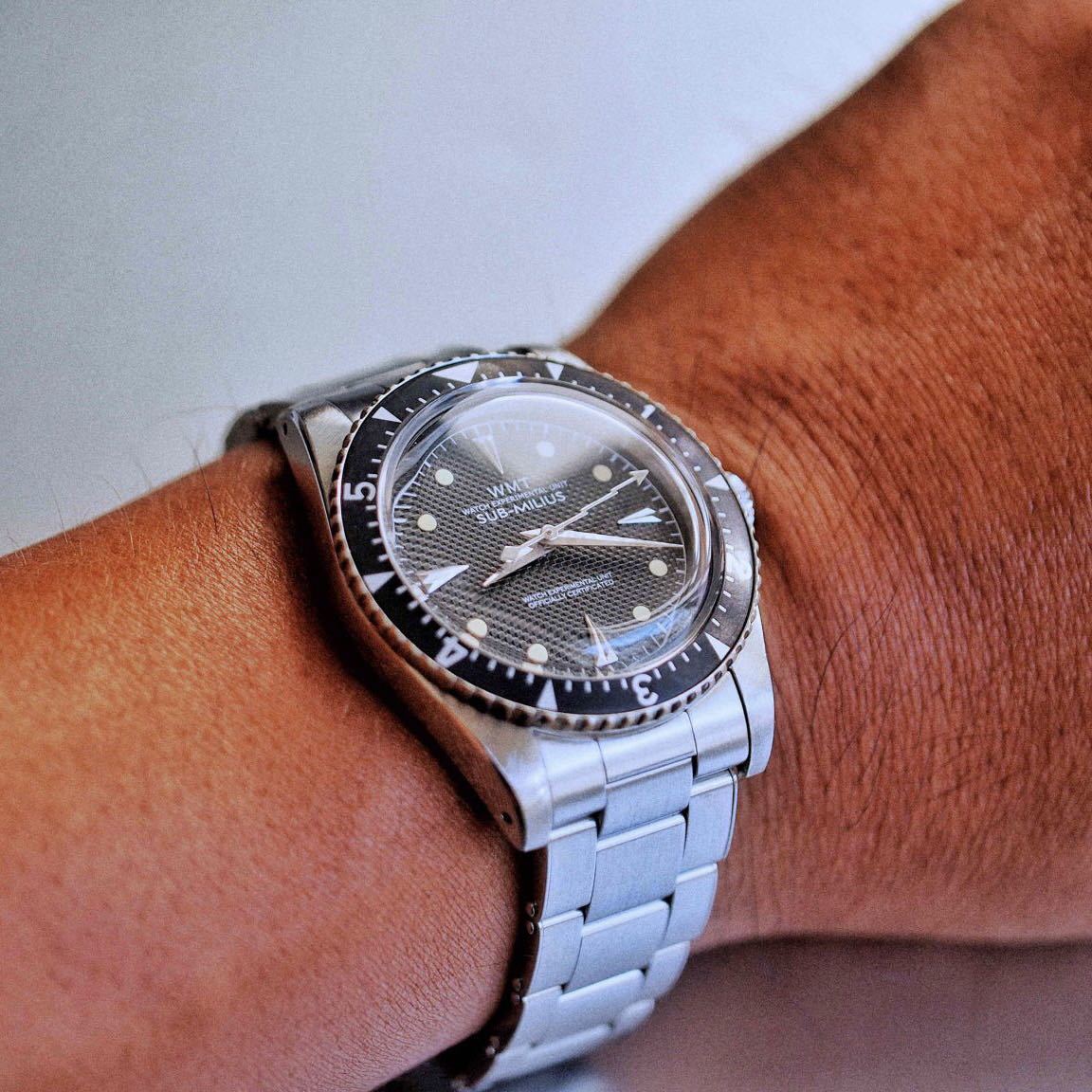 【未使用】【WMT WATCHES Sea Diver SUB-MILIUS Special Edition Aged】 watch ...