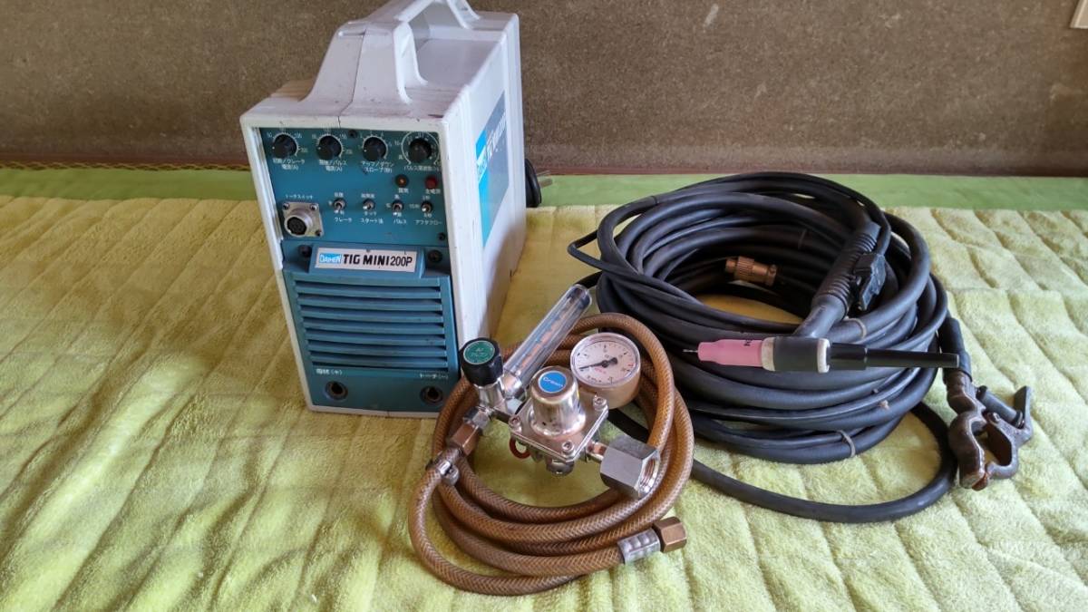 【中古】超美品♪ダイヘン TIG 溶接用 直流 電源 ティグミニ 200P2 VRTPM-202 インバーター TIG MINI 200P 2 ...