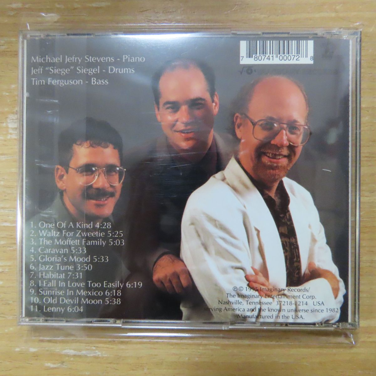 【やや傷や汚れあり】780741000728;【CD】STEVENS,SIEGEL&FERGUSON / ONE OF A KIND IMX ...