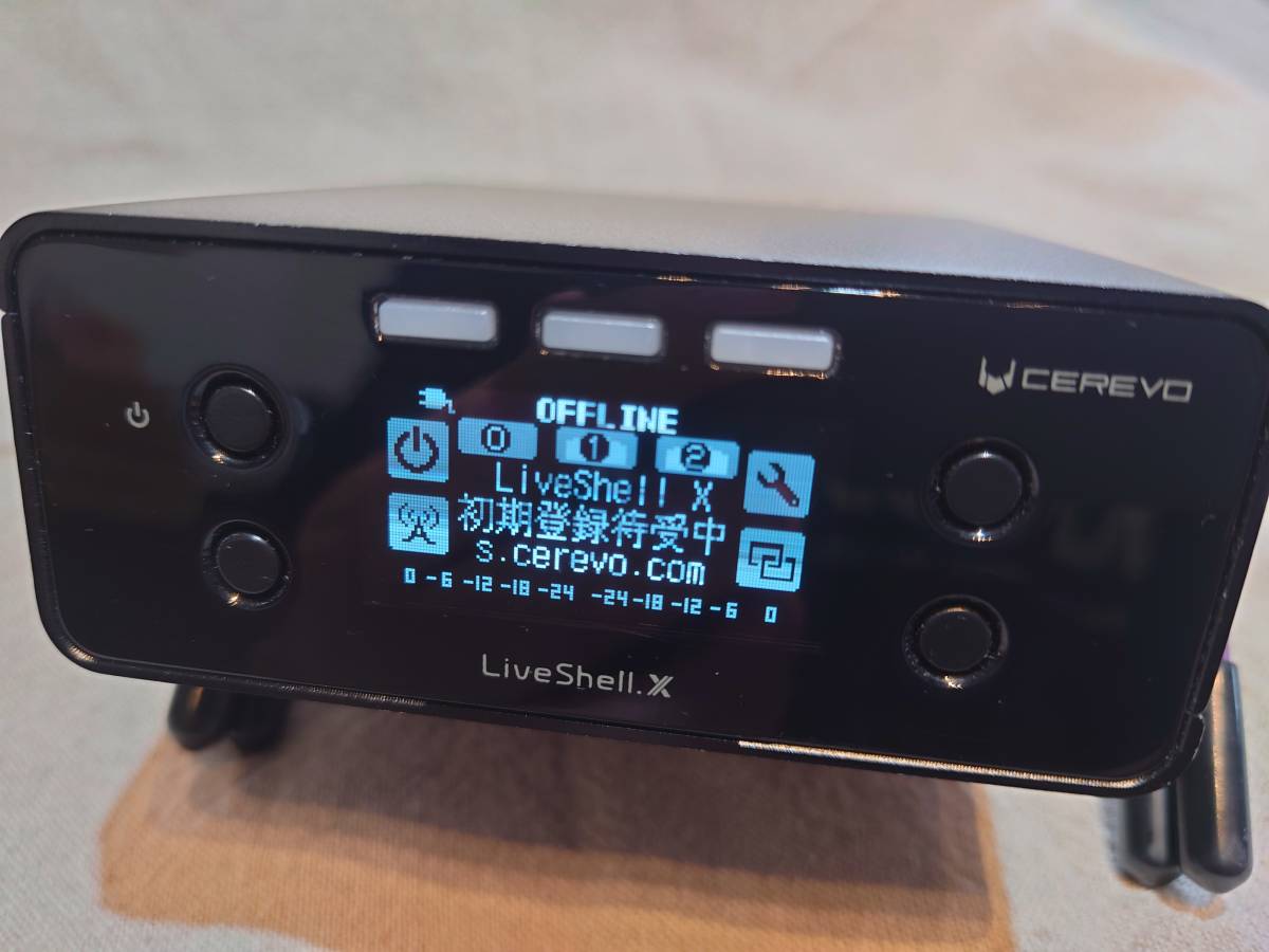【やや傷や汚れあり】CEREVO LiveShell.X 動画配信機器 の落札情報詳細| ヤフオク落札価格情報 オークフリー