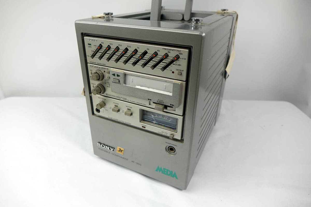 【傷や汚れあり】SONY MEDIA XF-300 ポータブルコンポーネント 車載 ヘリコンポの落札情報詳細 - ヤフオク落札価格検索 オークフリー