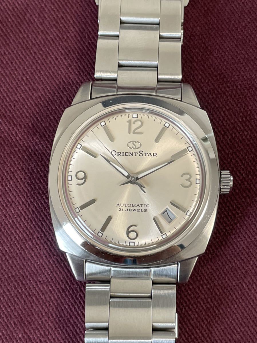 【中古】オリエントスター クラシック EJ00-C0 CS パワーリザーブ付 裏スケ 自動巻き メンズ デイト ORIENTSTAR の落札情報詳細| ヤフオク落札価格情報 オークフリー