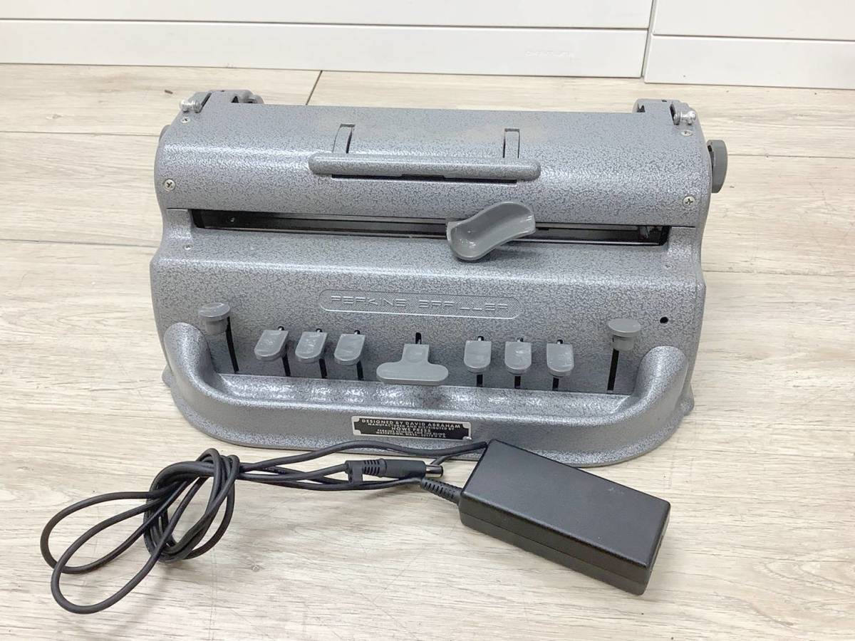 ★APOLLO BRAILLER MARK 2 点字タイプライター アポロ ブレーラー マークⅡ の落札情報詳細| ヤフオク落札価格情報 オークフリー