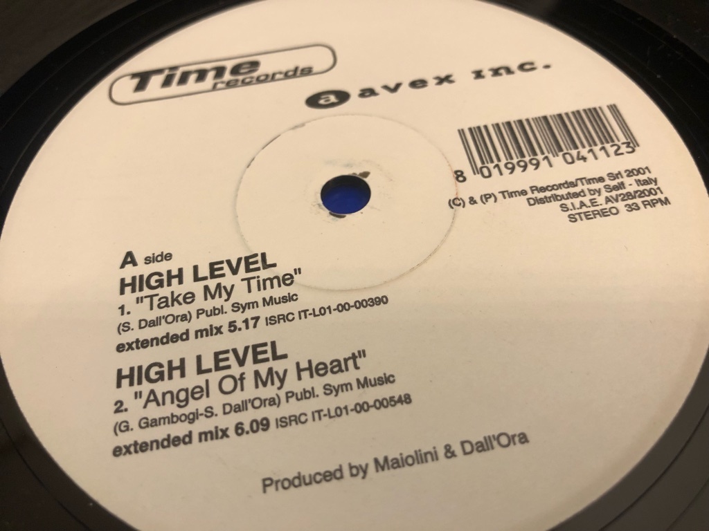 【やや傷や汚れあり】12”★High Level / Symbol / Dave Simon / Take My Time / Angel ...
