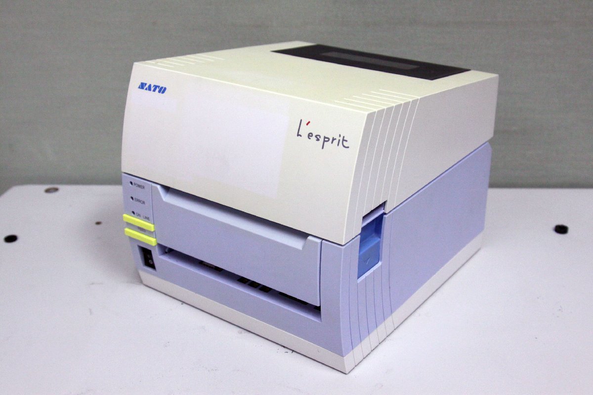 【やや傷や汚れあり】SATO/サトー ラベルプリンター レスプリ（Lesprit） R412/本体/LAN接続 カッター機能付き 61943S の落札情報詳細| ヤフオク落札価格情報 オークフリー