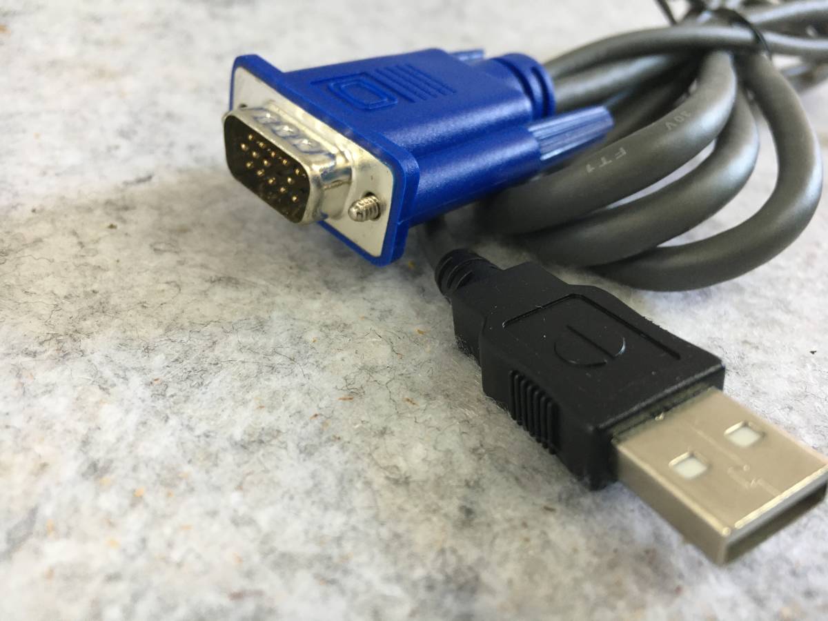 【未使用】新品 N-615 IBM USB KVM コンバージョンケーブル (39M2899) USB Conversion cableの落札 ...