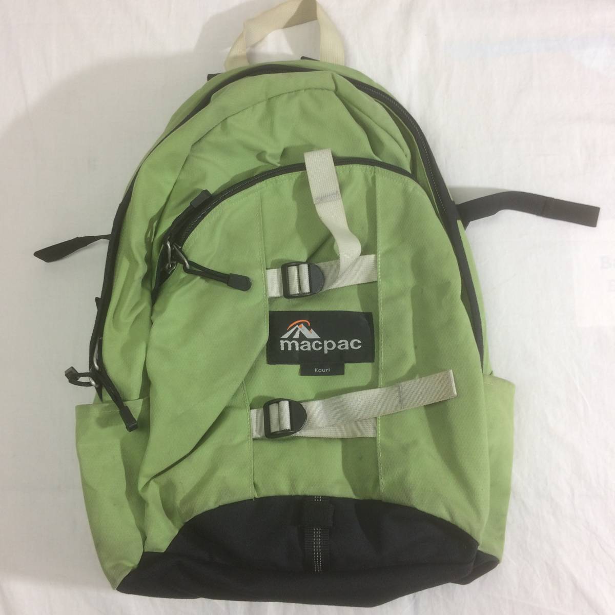【傷や汚れあり】macpac kauri マックパック カウリ ディパック リュック ダメージ有 画像確認 グリーン AZTEC daypack backpack バックパック の落札情報詳細 ...