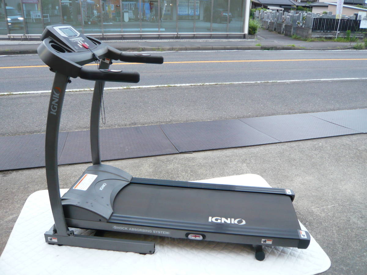 【傷や汚れあり】【引取り可 愛知県】 IGNIO イグニオ トレッドミル/ランニングマシン R-16Sの落札情報詳細 - ヤフオク落札価格検索 オークフリー